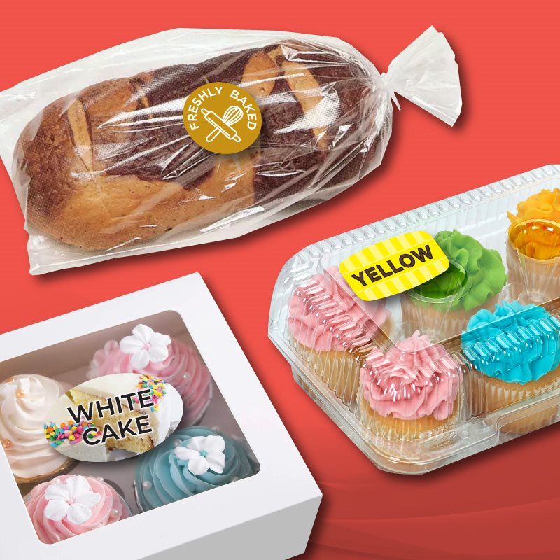 Bakery Labels | Supermarket Labels | 1-800-882-5104