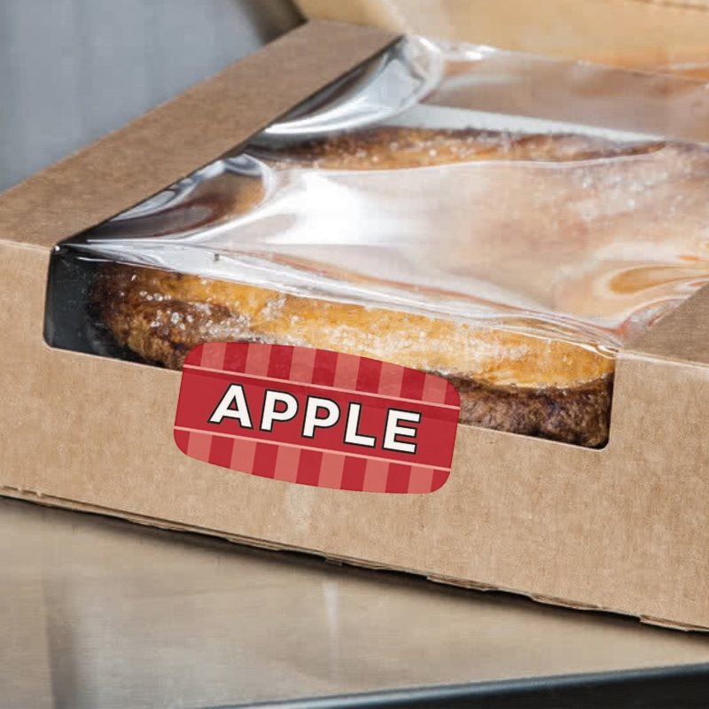 Mini Flavor Labels | Bakery Labels | 1-800-882-5104