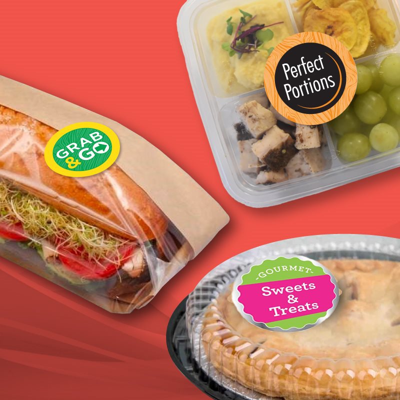 Promotional Labels | Supermarket Labels | 1-800-882-5104