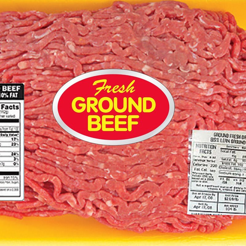 Beef Labels | Supermarket Labels | 1-800-882-5104