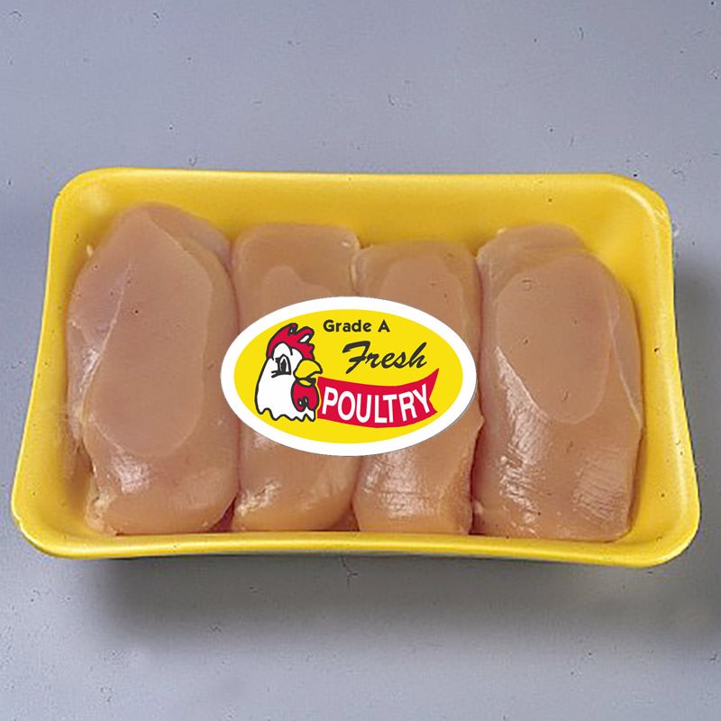 Poultry, Lamb, Veal Labels | Supermarket Labels | 1-800-882-5104