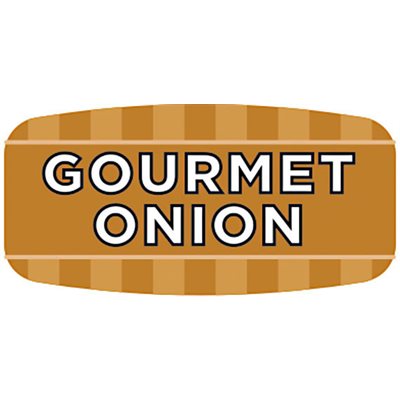 Gourmet Onion Label