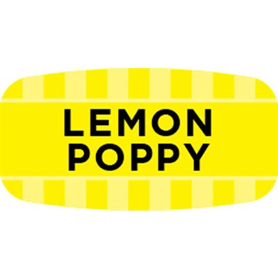 Lemon Poppy Label