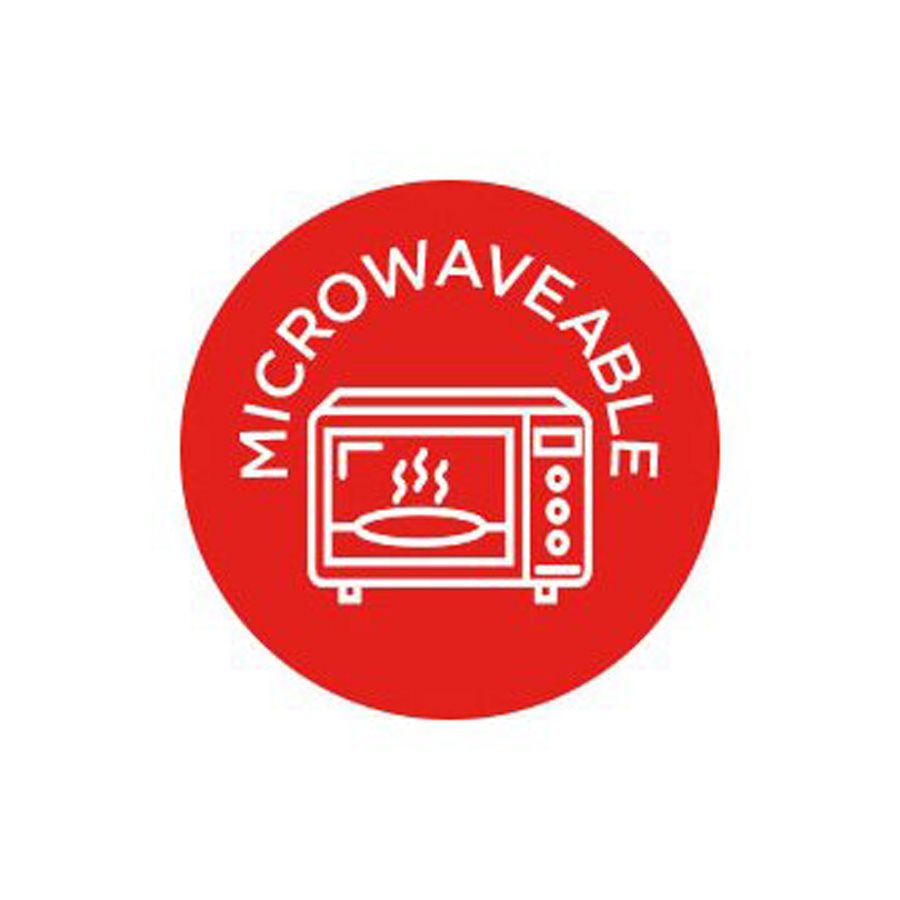 Microwaveable (icon) Label Microwaveable (icon) Label