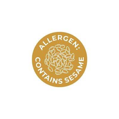 Allergen Contains Sesame (icon) Label