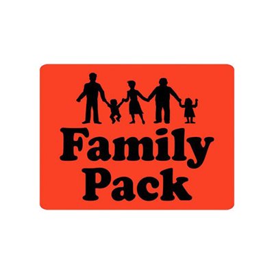 Family Pack Labels | Supermarket Labels | 1-800-882-5104