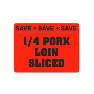 Pork Labels | Supermarket Labels | 1-800-882-5104