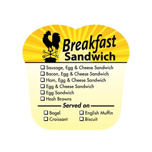 Grab & Go Labels | Supermarket Labels | 1-800-882-5104