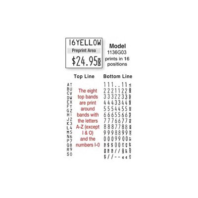 Monarch 1136-03 Series Labeler