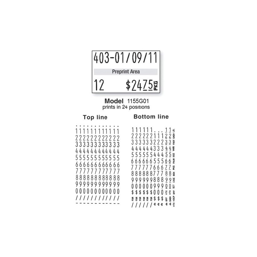Monarch 1155-01 Series Labeler