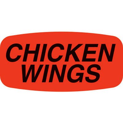 Chicken Wings Label