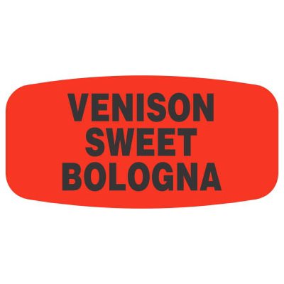 Venison Sweet Bologna Label