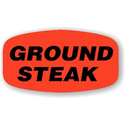 Ground Steak Label