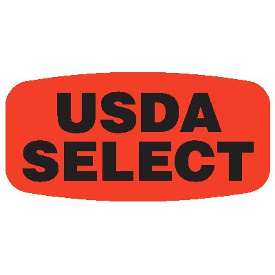 USDA Select Label