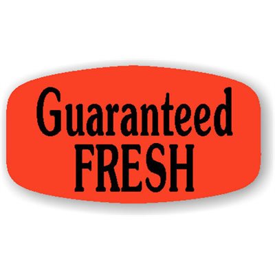 Guaranteed Fresh Label
