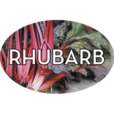 Rhubarb Label