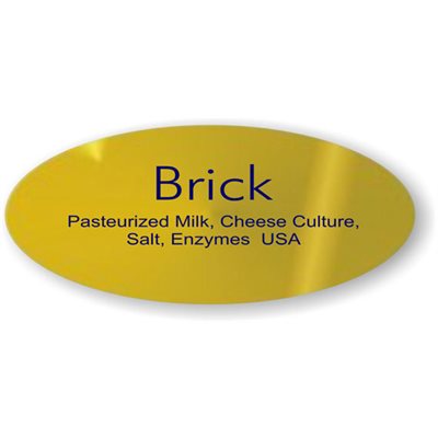 Brick w / ing Label